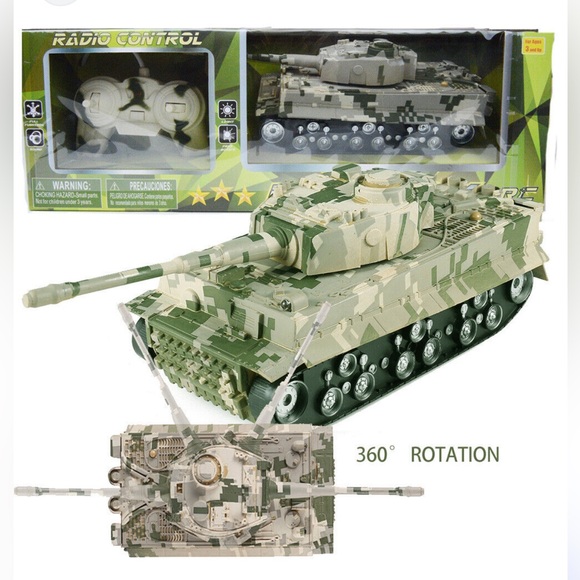 Amazon | Toys | Nwt Remote Control High Speed Battle Tank Vehicle ...
